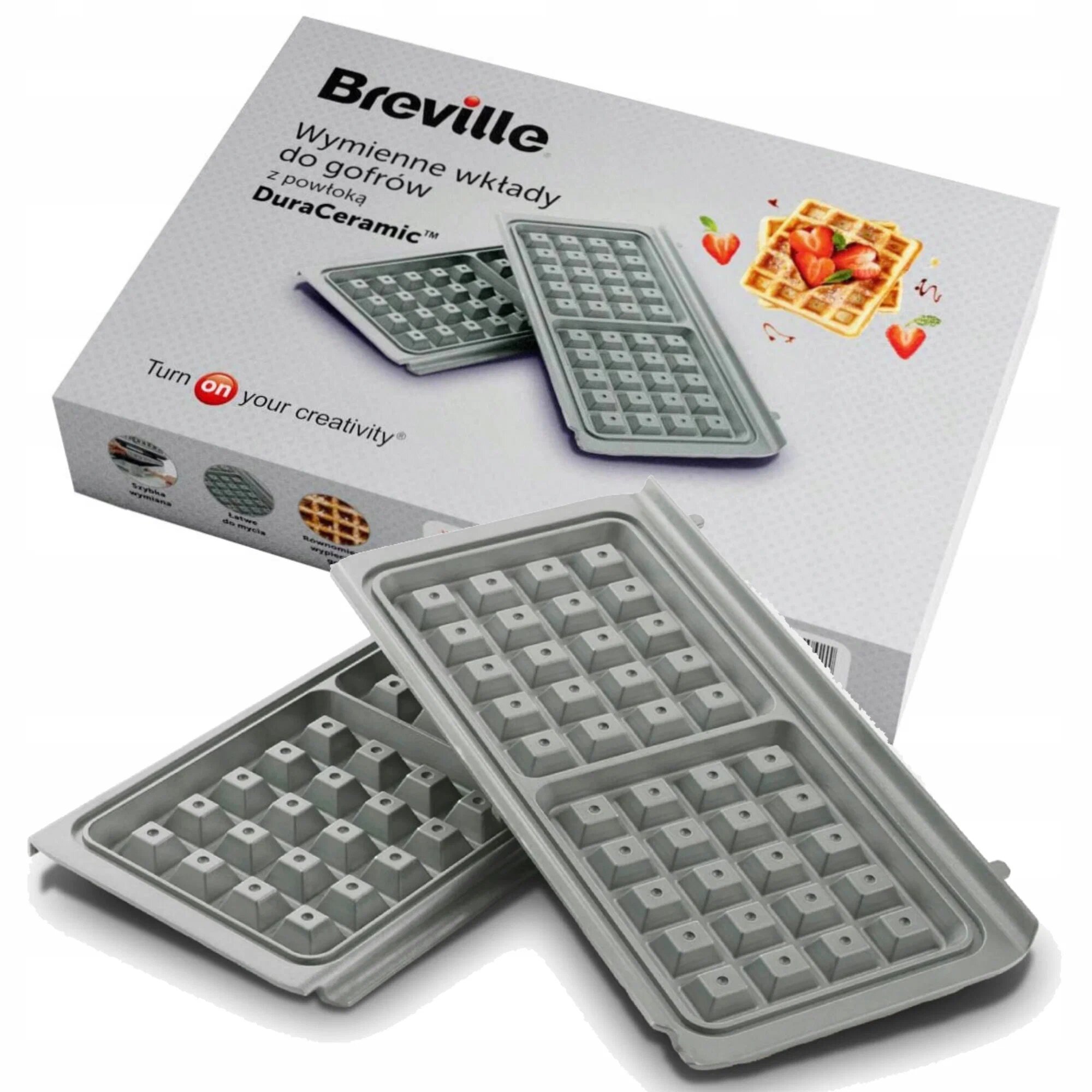 Набор сменных панелей для приготовления вафель Breville (VST072, VST070)