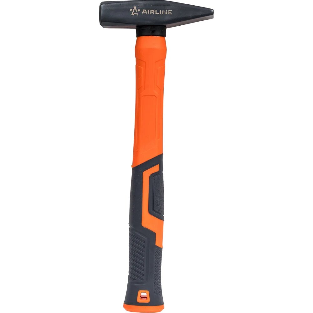 Слесарный молоток Airline AT-HF-01 с фибергласовой рукояткой, углеродистая стальная головка, прорезиненный захват