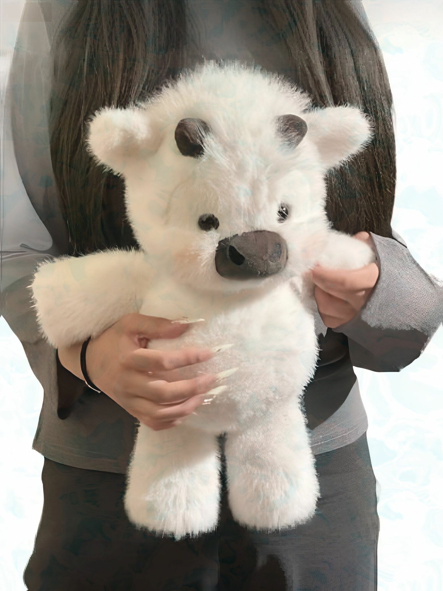 Бегущий теленок плюшевые игрушки，45cm