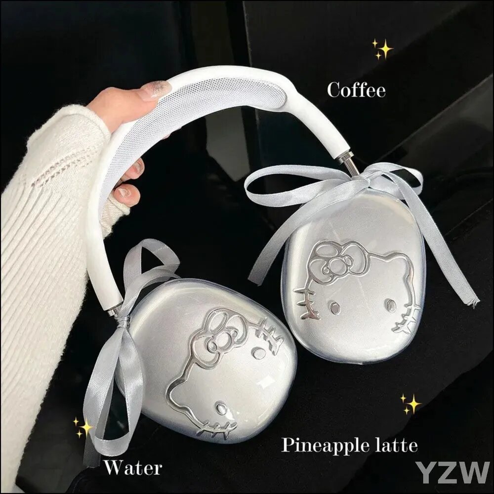 Чехол с AirPods Max рисунком милый мягкий защитный чехол для наушников AirPods Max