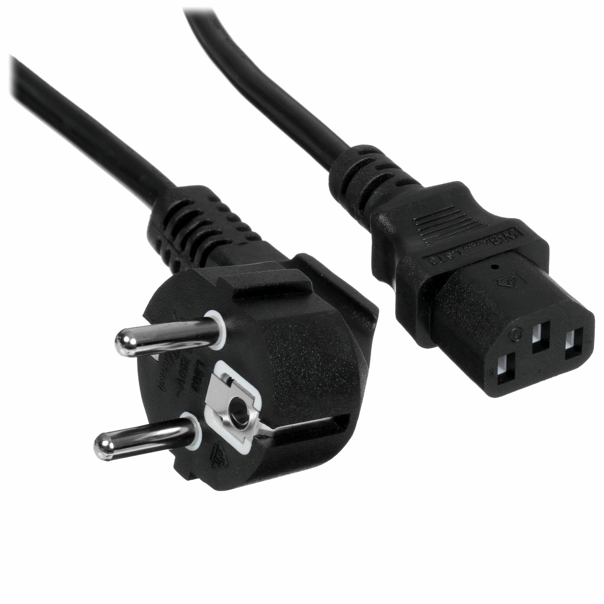 Кабель питания DEXP IEC C13 - CEE 7/7 1 кв. мм 5м черный