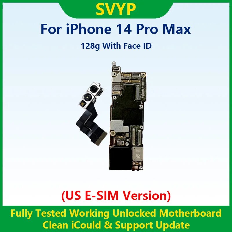 Материнская плата iPhone 14 Pro Max 128gb Face ID US E-SIM