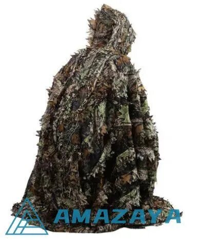 Засидка для охоты маскировочная накидка *Водяной* безрукавка 3D. Для охоты, рыбалки, фото и наблюдения в лесу.