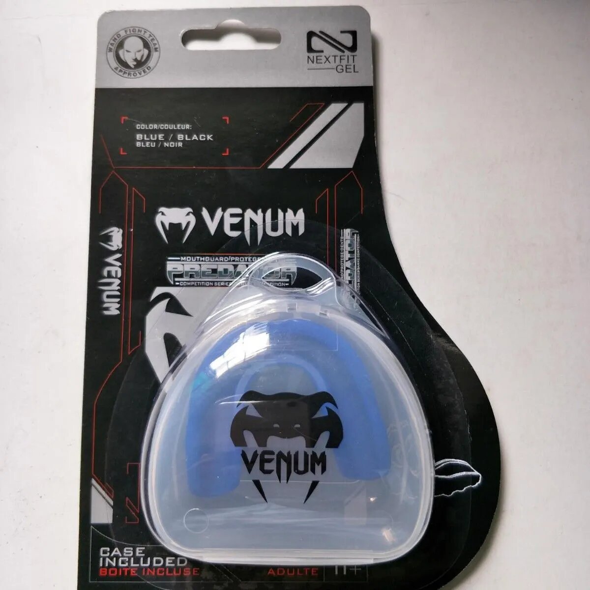 Капа взрослая боксерская спортивная venum predator одночелюстная для единоборств, мма, тхэквондо, каратэ