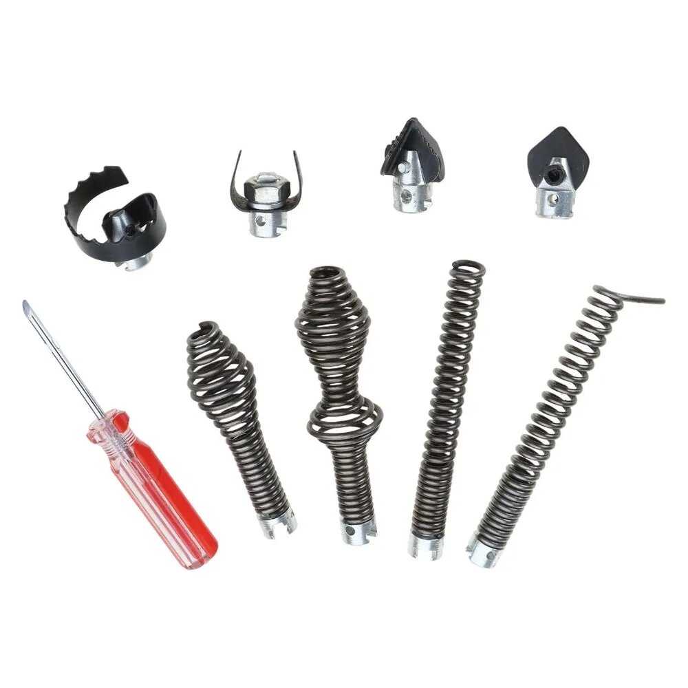 Машина для очистки дренажа 16 мм, комбинированный набор головок для прочистки труб