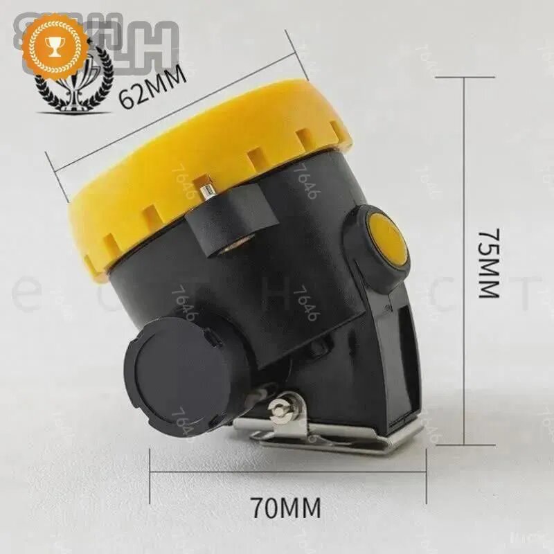 Светодиодный фонарь-прожектор LED Miner Cap Lamp 46, аккумуляторный, переносной для освещения территорий — фото 1