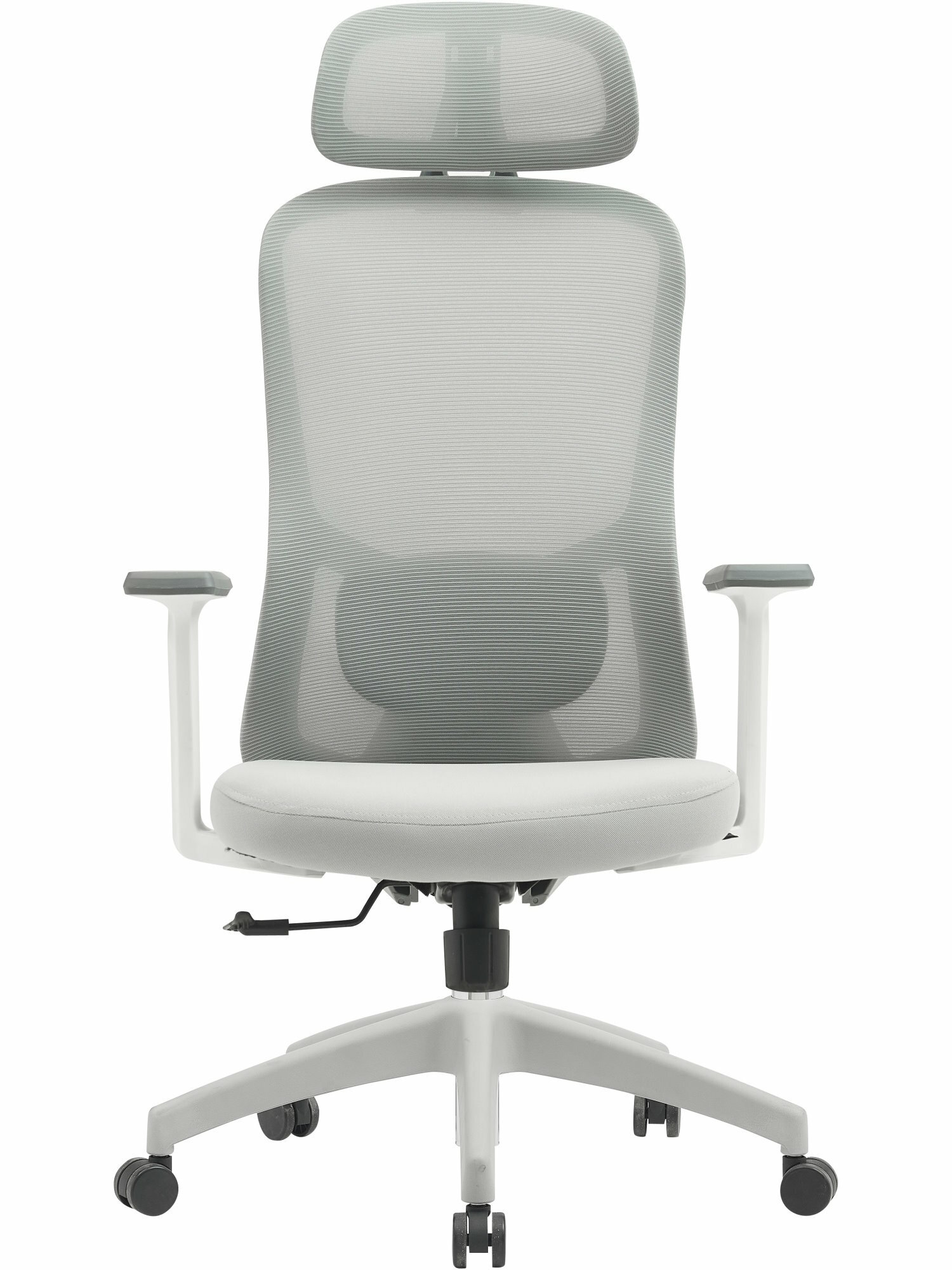 Кресло Cactus CS-GMC515-GY Материал обивки сетка/ткань, Ограничение по весу 100 кг, серое, пластик серый