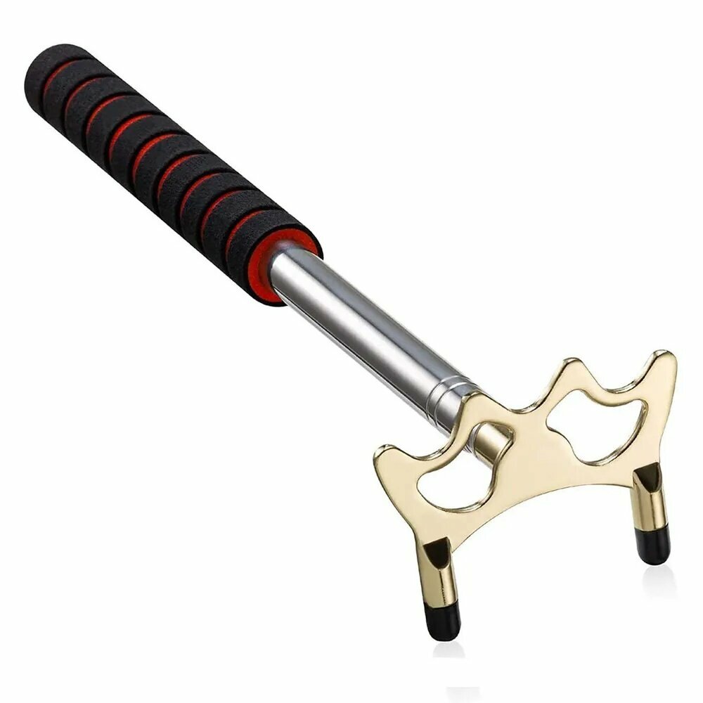 Подставка для кия из нержавеющей стали, телескопическая, с низкой вилкой