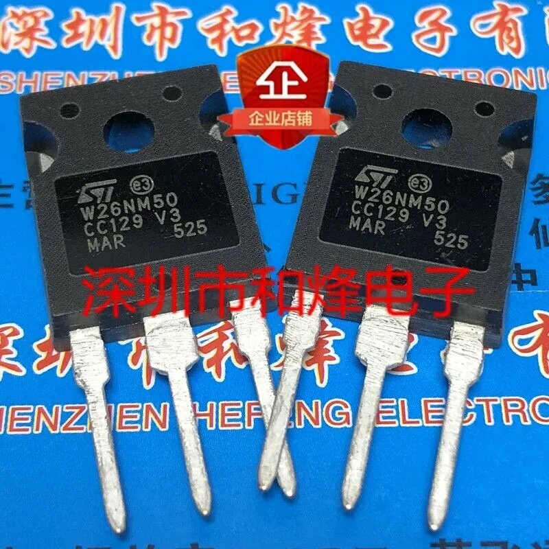 5 шт. W26NM50 (STW26NM50) TO-247 новые в наличии