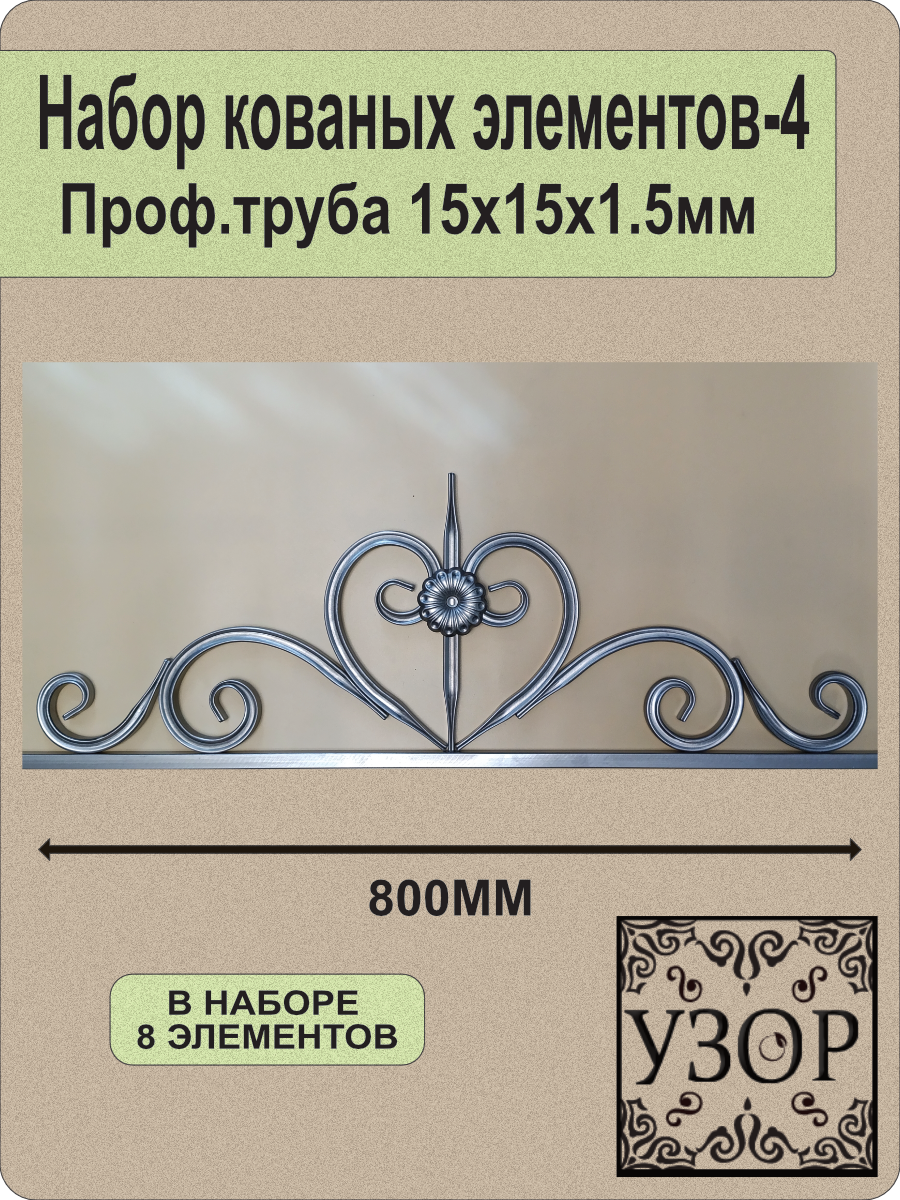 Набор кованых элементов-4
