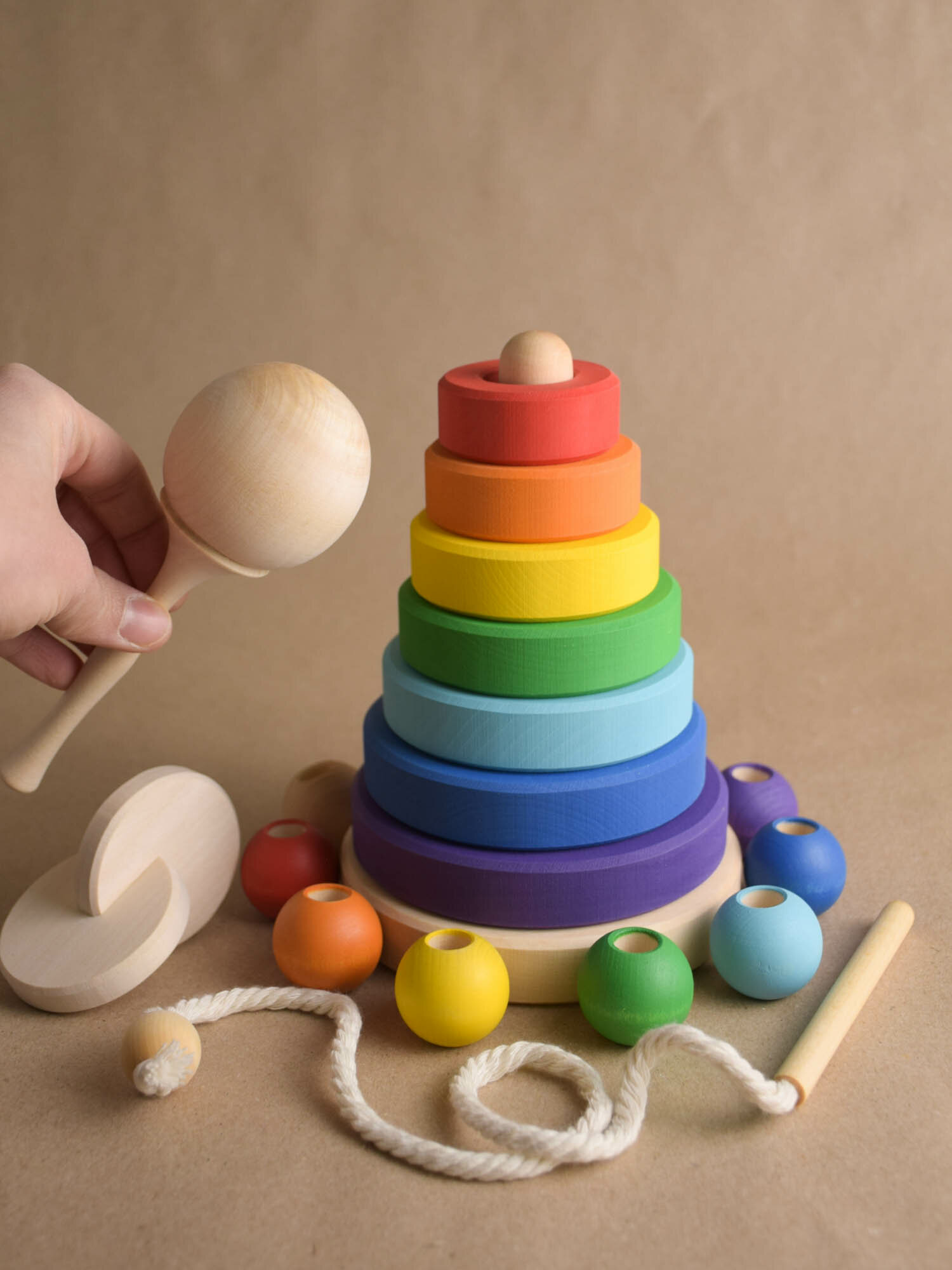 Настольная Игра для Детей Башня Деревянный Балансир Туми Иши