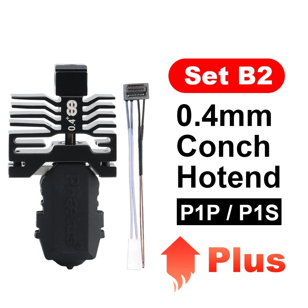 BLV Phaetus Conch Hotend B2 0.4mm для Bambu Lab P1S