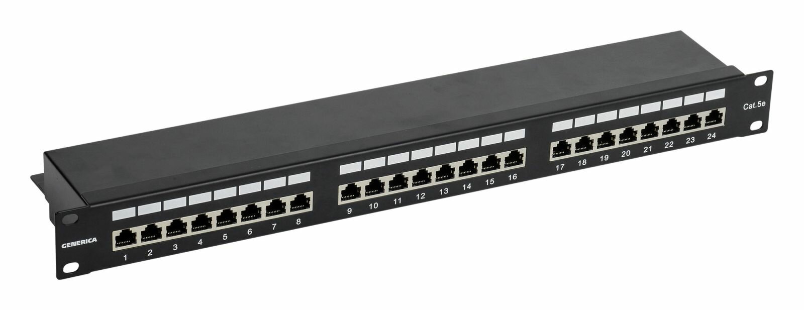 Патч-панель ITK 19", 1U, порты 24хRJ45, категория 5E, FTP (PP24-1UC5EF-K05-G)