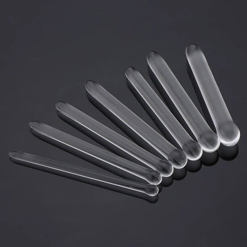 10 размеров, Стеклянная Пробка для пениса, уретральные расширители, катетеры, набор для 11mm