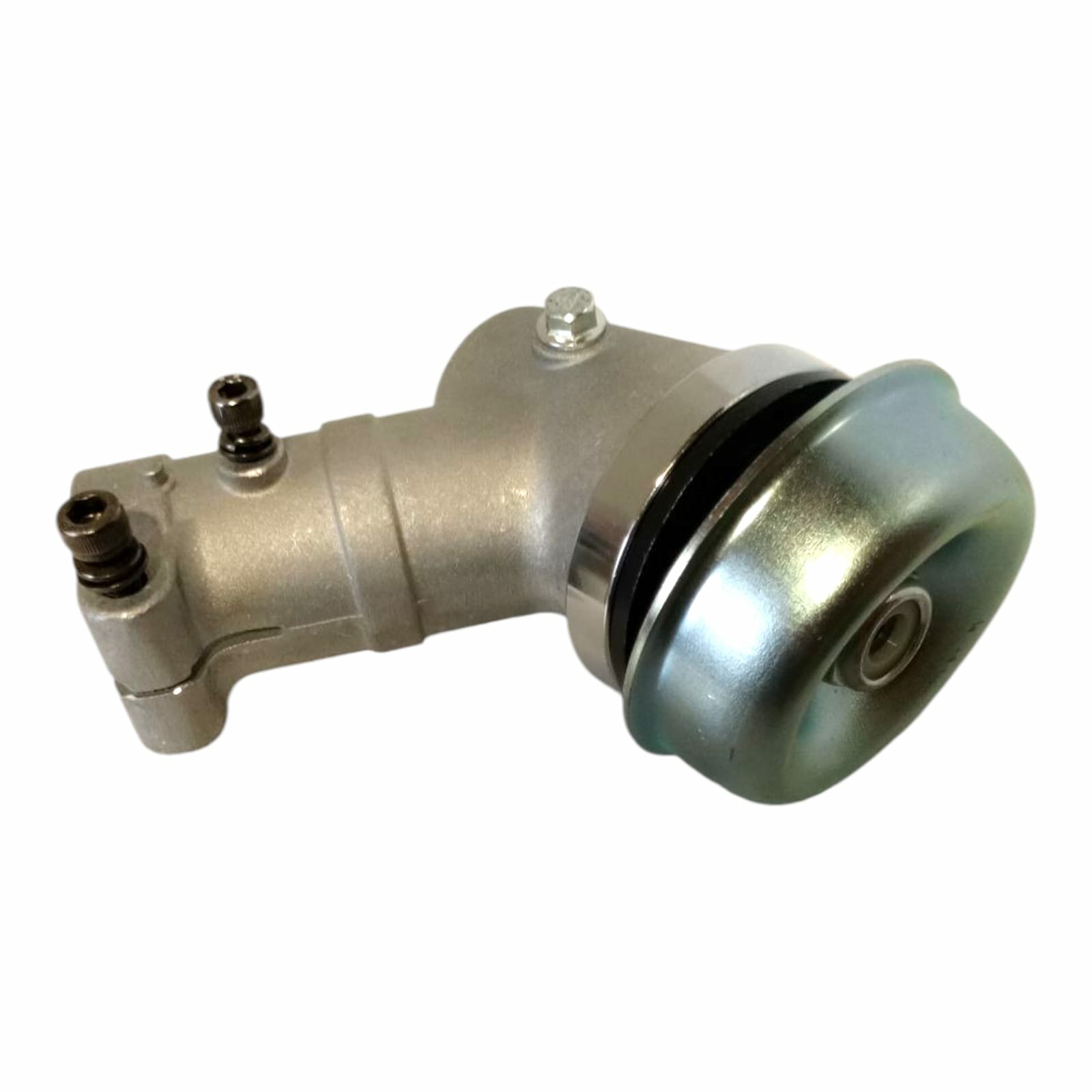 Редуктор для триммера(кустореза) Husqvarna 235R посадочный d-28mm, резьба М12-1.75мм, вал квадрат 6,3х6,3мм.