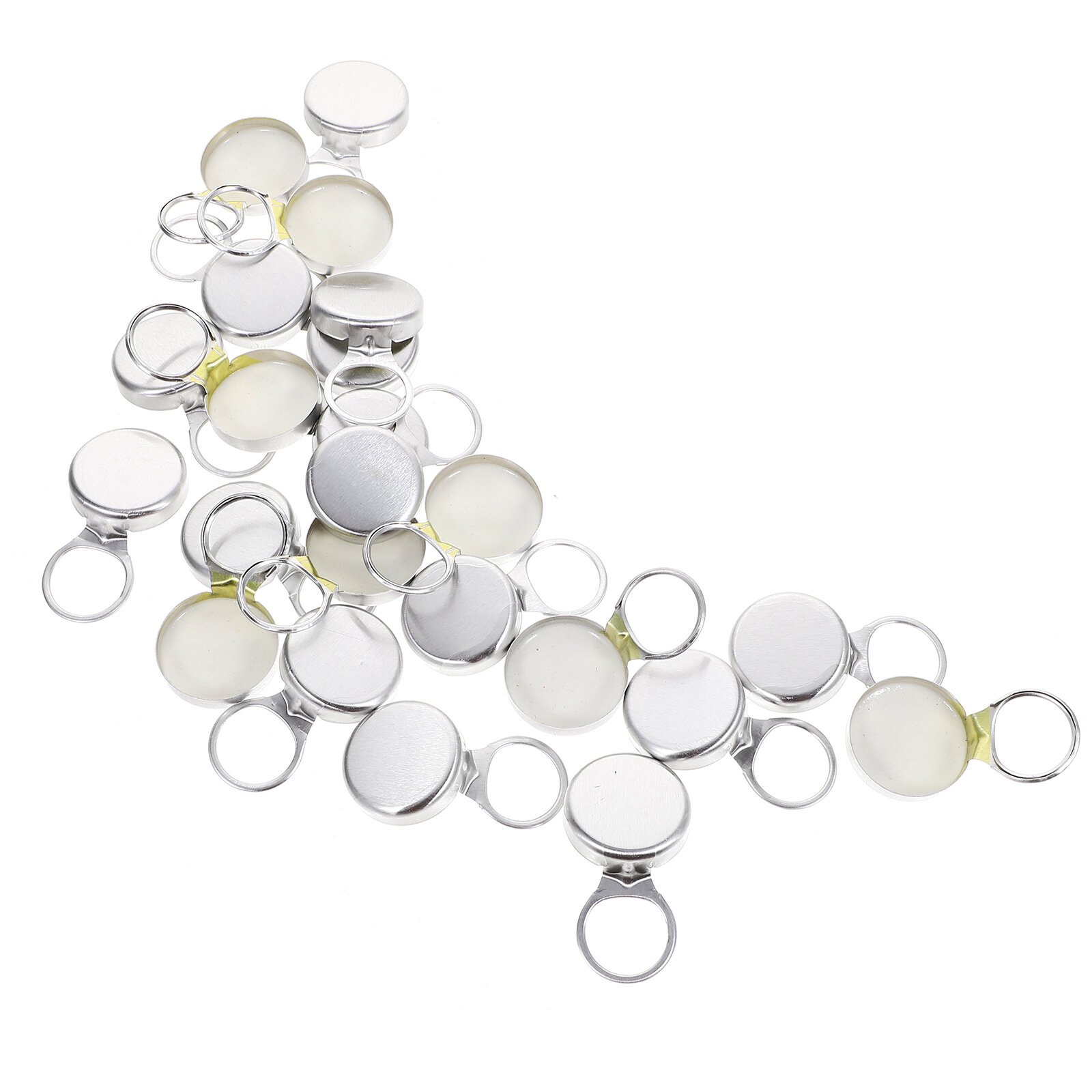 Крышка для пивной бутылки с отрывным язычком, крышка для бутылки газировки с удобным открыванием, алюминиевая крышка с удобным открыванием, крышка для пивной кеги из нержавеющей стали с отрывным язычком (24 штуки)