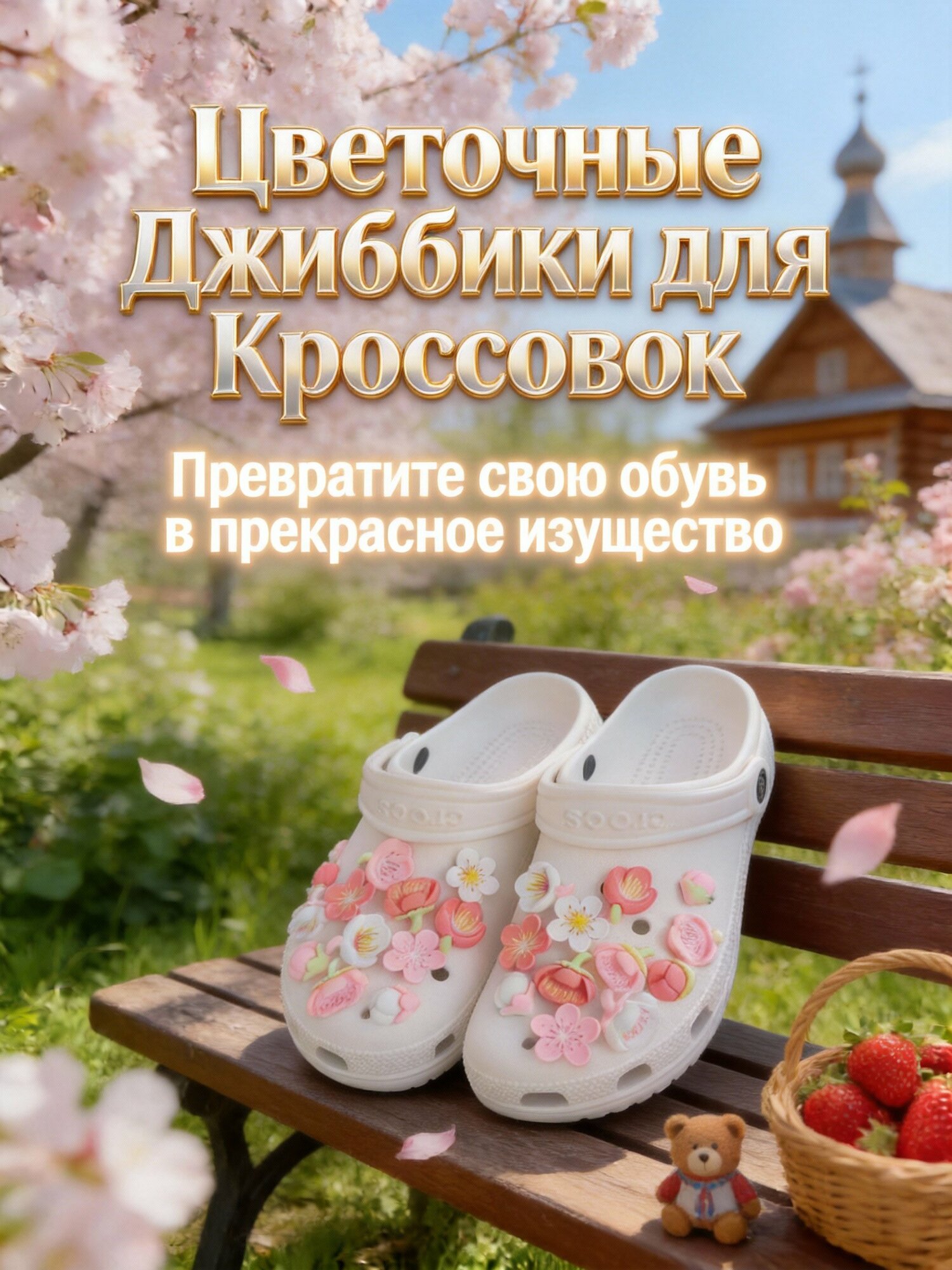 Джиббитсы, джибицы и клипсы для кроксов и сабо, украшения для обуви — яркий аксессуар для персонализации и сменного декора