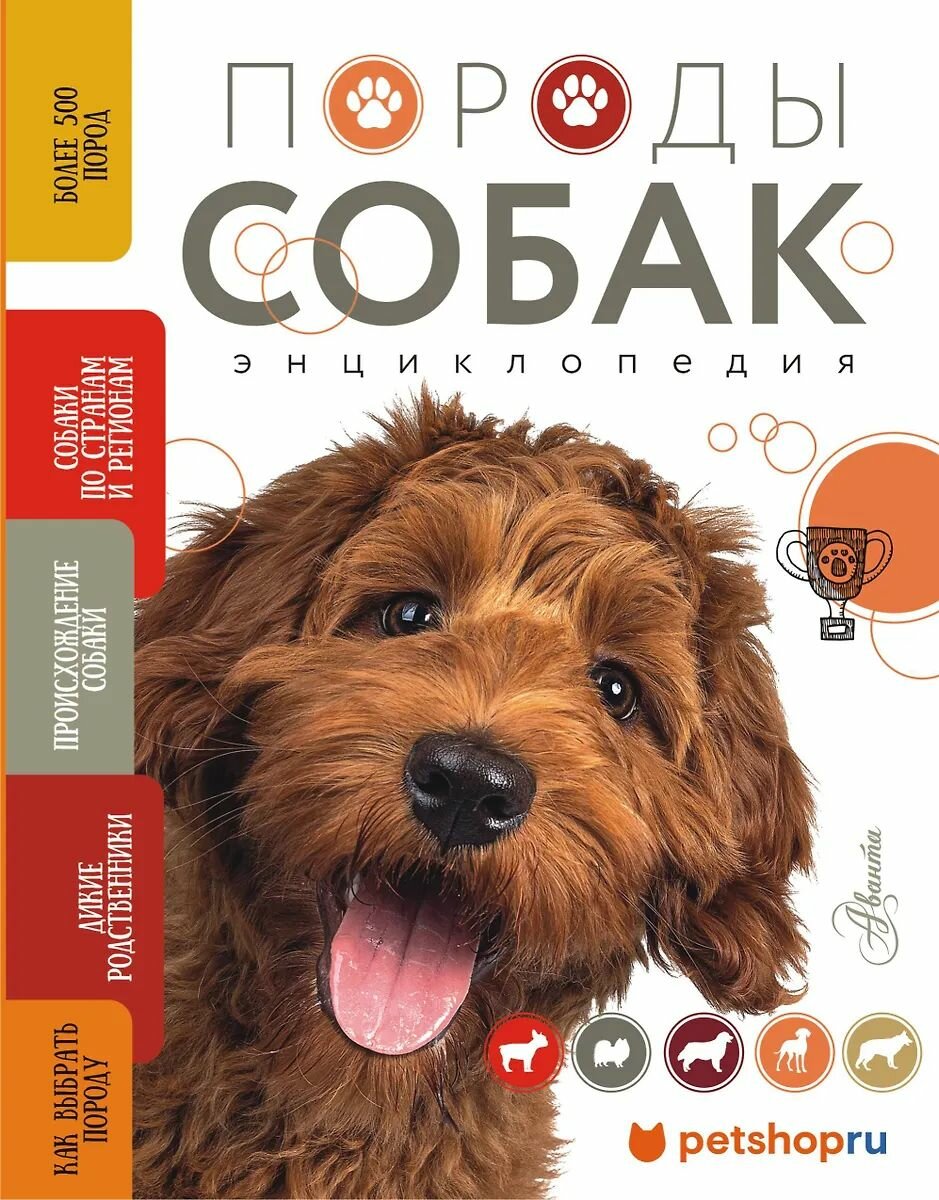 Домашняя энциклопедия АСТ Породы собак (вторая обложка с терьером) Михальская А. К, 2024 г