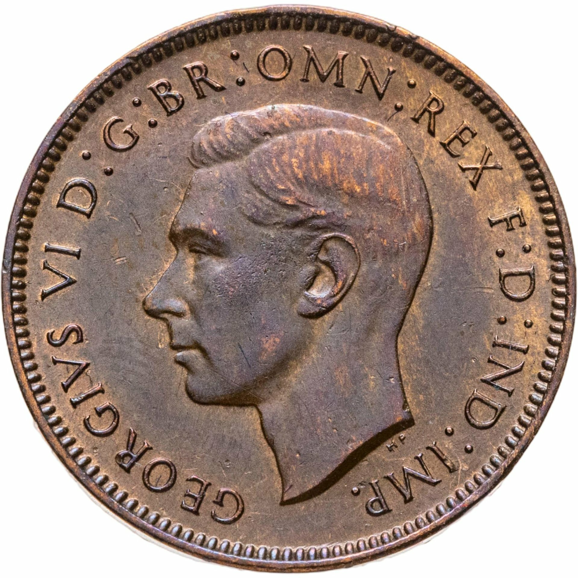 Великобритания 1 фартинг (farthing) 1946
