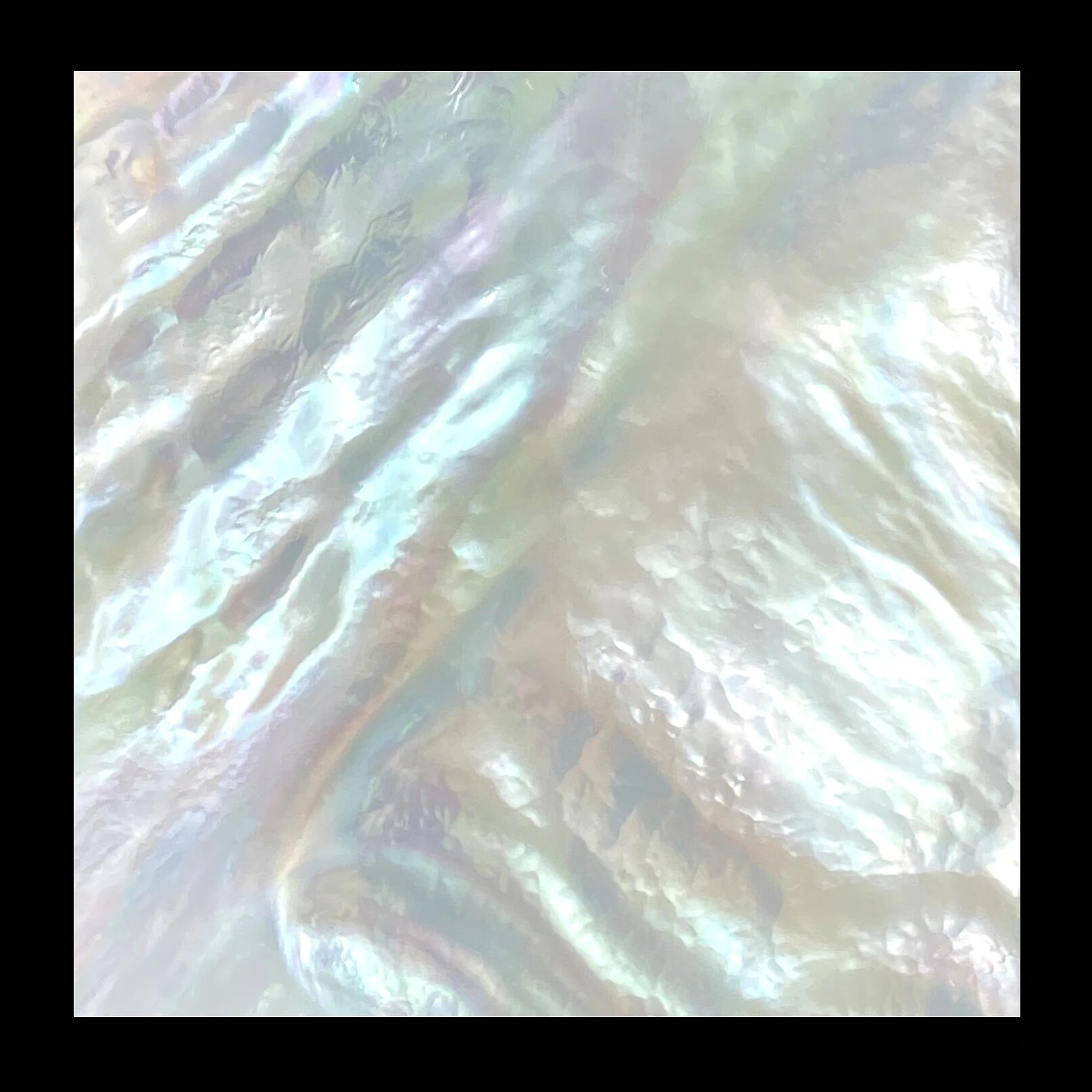 Прямоугольный blank из перламутра 50x50x1 мм