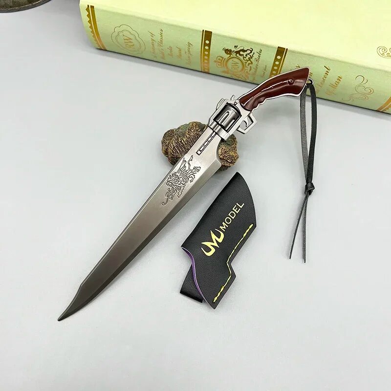 Металлический револьвер Gunblade Squall Leonhart FF8 With DIsplay Stand