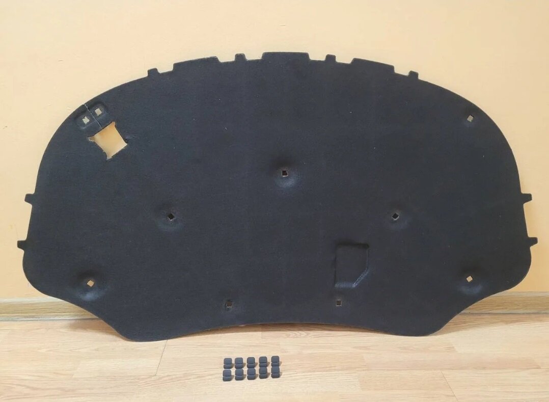 Шумоизоляция капота VW Passat B6 (ОЕ: 3C0863831A/3C0863831B) Diamond (DPA)