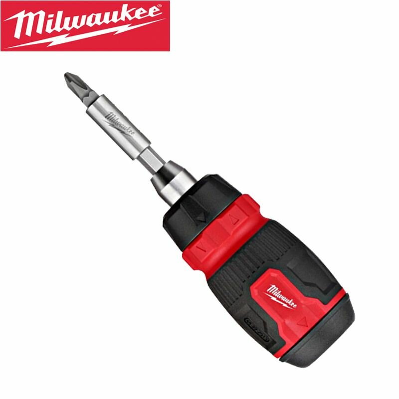 Компактная многофункциональная отвертка Milwaukee 48-22-2913 8 в 1 с храповым механизмом