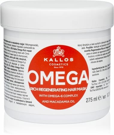 Маска для волос Kallos KJMN Professional Omega, 275 мл