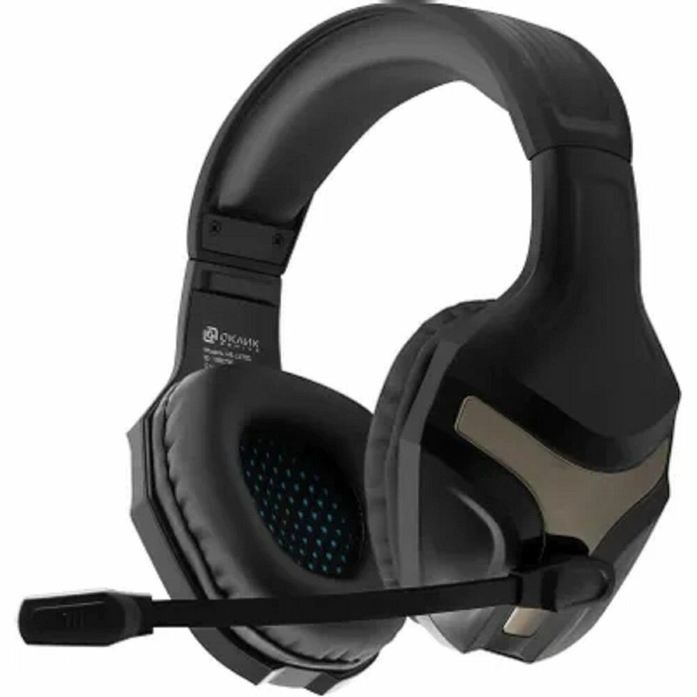 Oklick Наушники с микрофоном ECLIPSE HS - L370G черный 1.9м