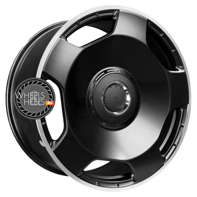 Диск автомобильный литой Hengde F5133B 22x10 5x112 et46 dia66.6 BLHMPL