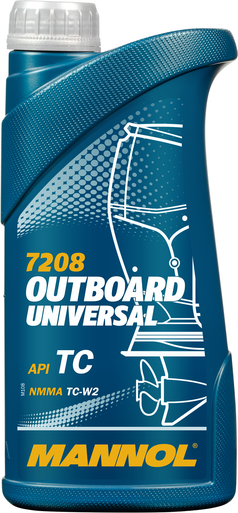 Масло моторное Mannol (SCT) 2-Takt OUTBOARD Universal 1л 1421