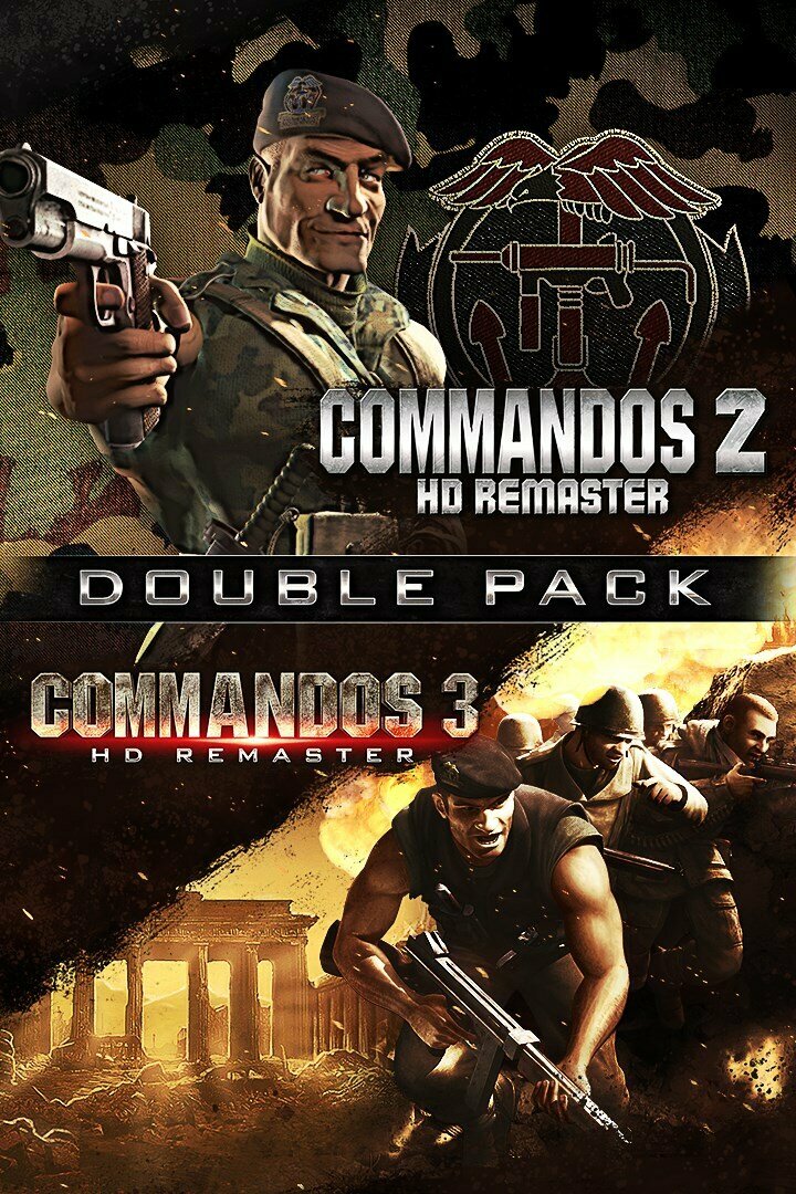 Commandos 2 & 3 – HD Remaster Double Pack — Bundle — ключ активации Xbox / Microsoft Store · Xbox One, Xbox Series X|S · цифровой ключ · любой регион