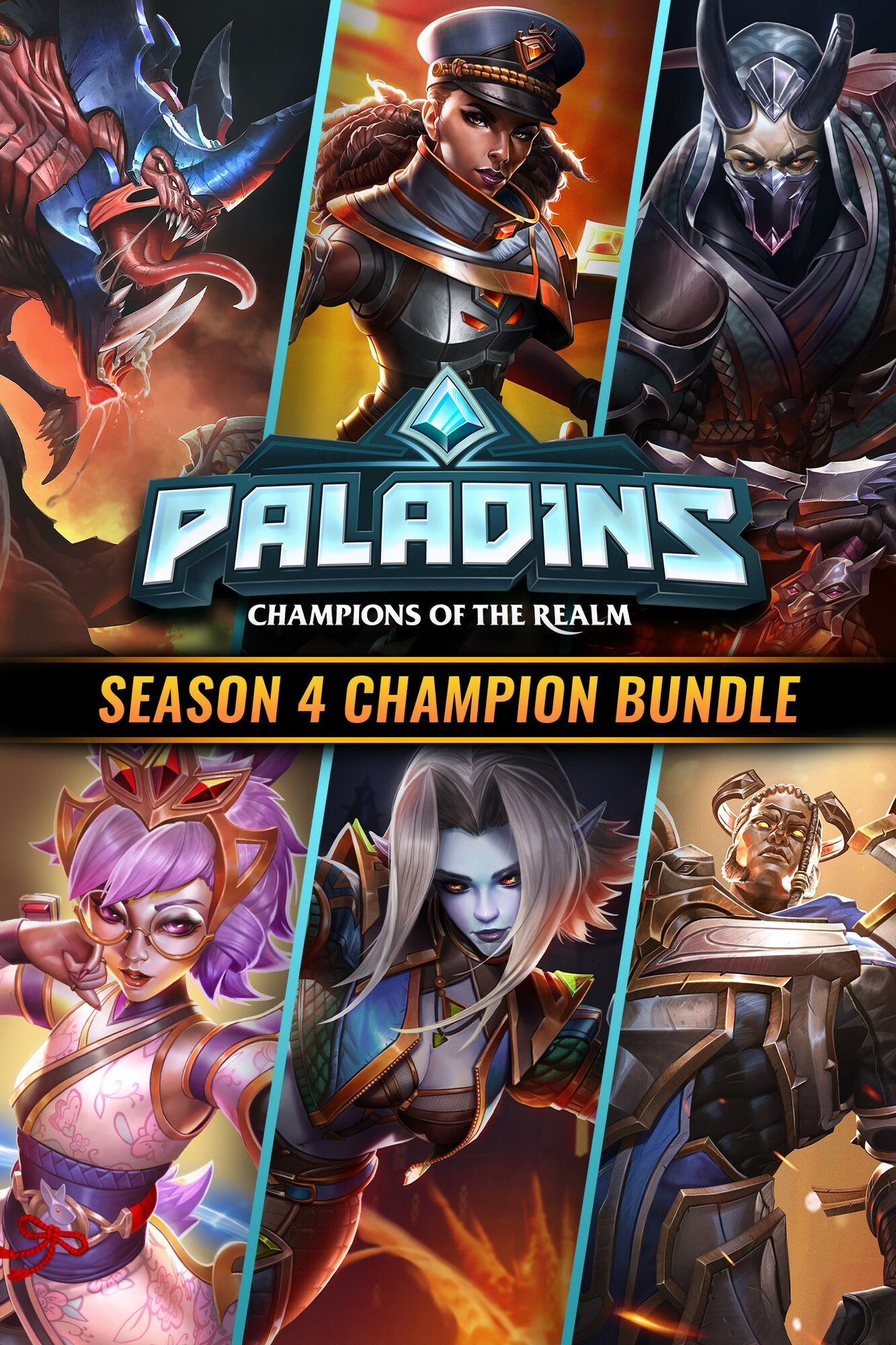 Paladins Season 4 Champion Bundle — ключ активации Xbox · Xbox One, Xbox Series X|S · цифровой ключ · любой регион