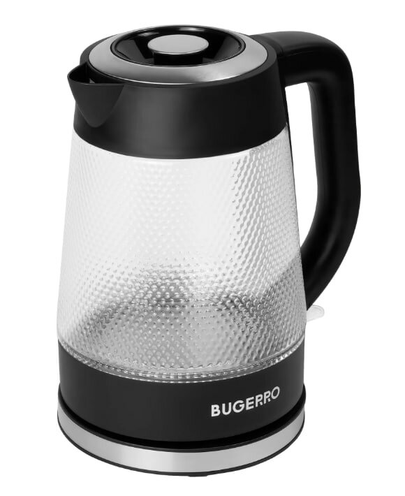 Чайник Bugerro BG-5607 1,8л 2100 Вт, стекло