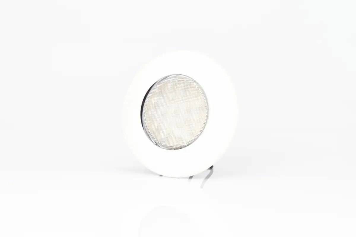 Фонарь для внутреннего освещения салона FRISTOM FT-046 B LED Universal 21-LED квадратный съёмная рамка белый