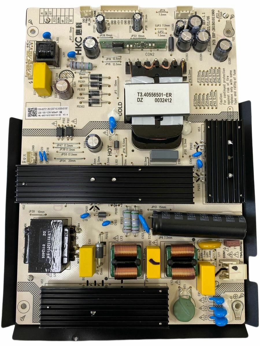Блок питания (ERP:261501011960), для телевизора Haier 65SmartTVS3