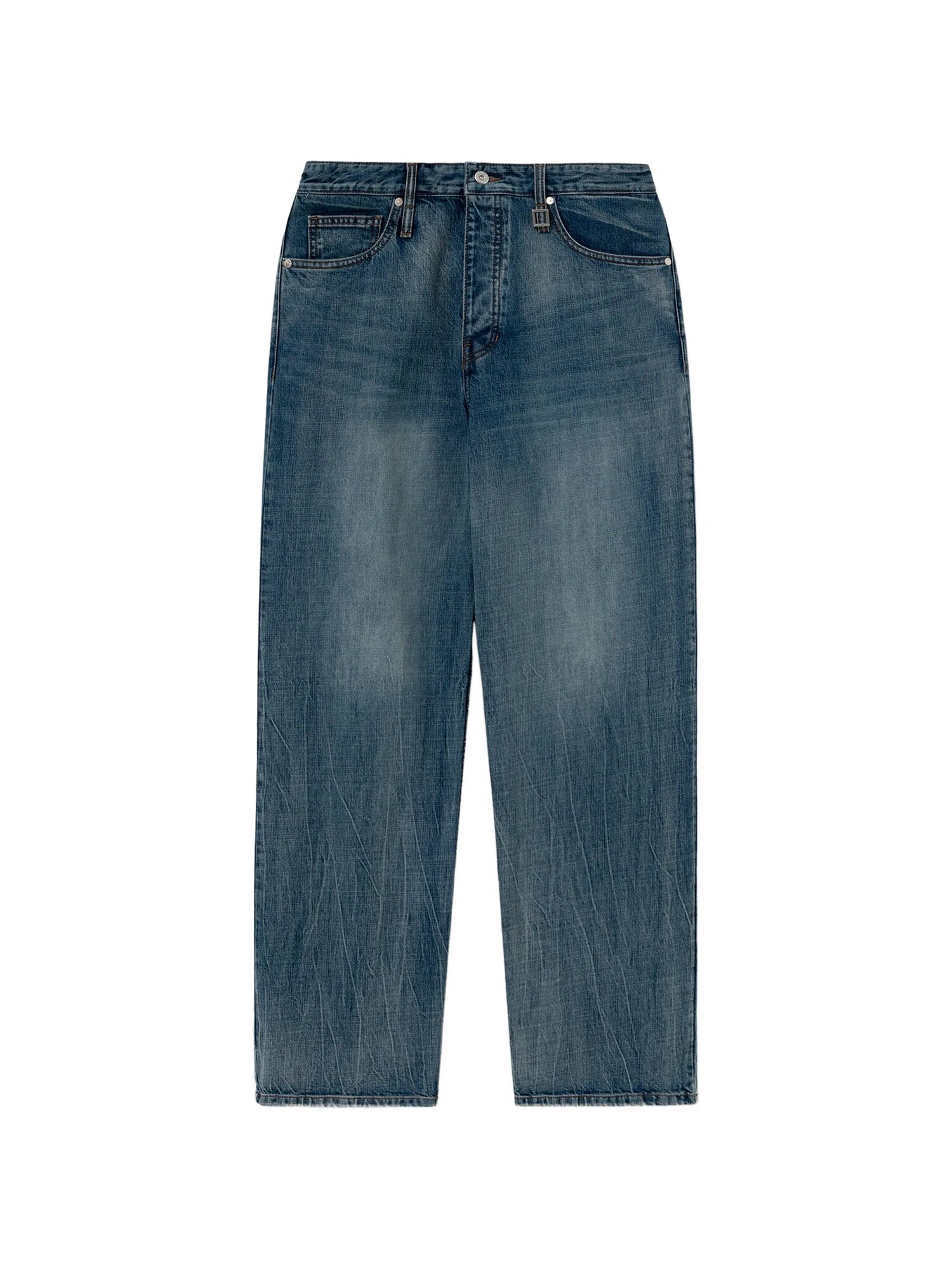 Джинсы Faded straight-leg jeans 