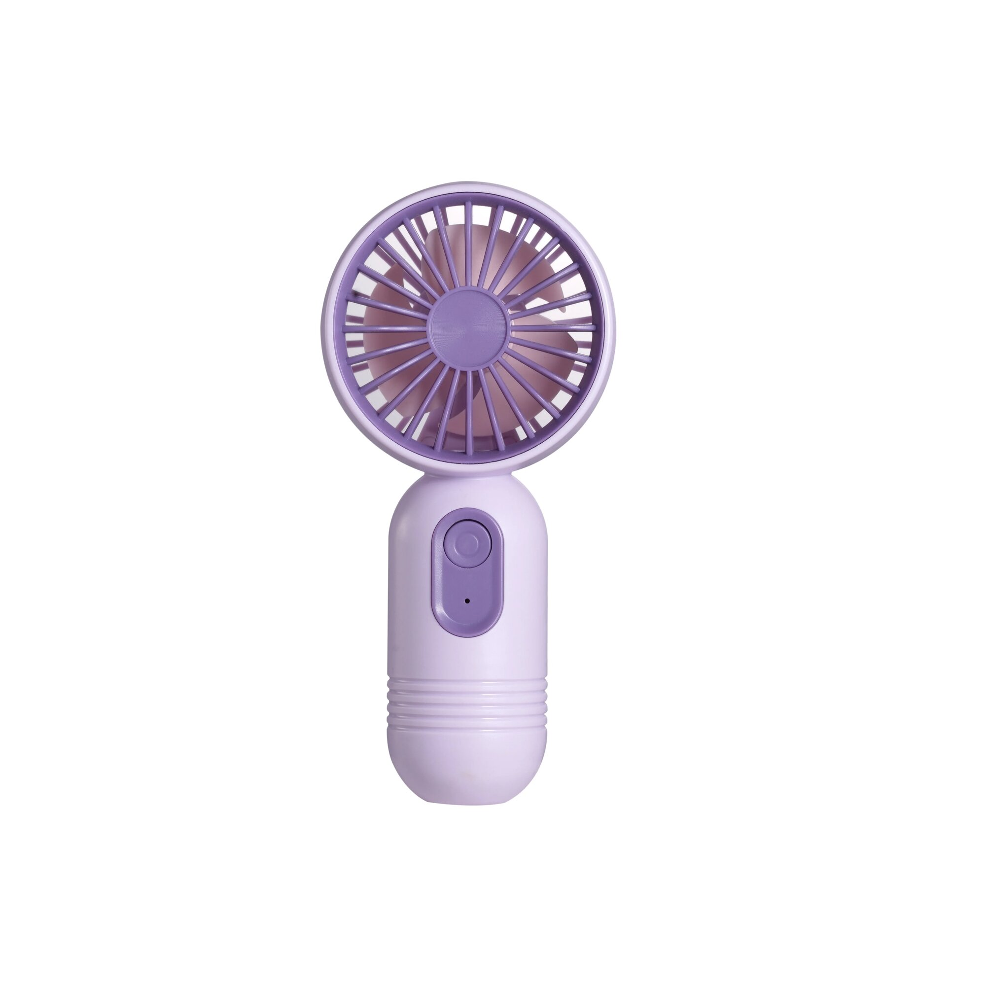 Мини-вентилятор Purple, 3-скоростной, перезаряжаемый