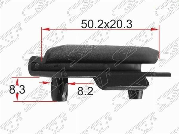 Клипса SAT ST-M12222 крепления фары LEXUS RX300 98-03 низ 1 шт.