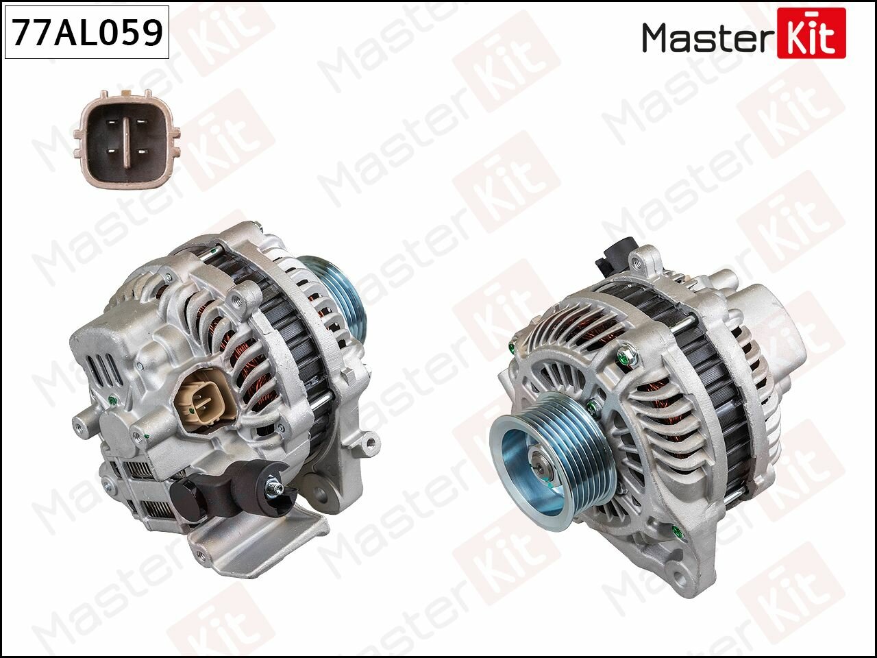 Генератор для HONDA CIVIC 1.8 05- 90A MASTERKIT 77AL059