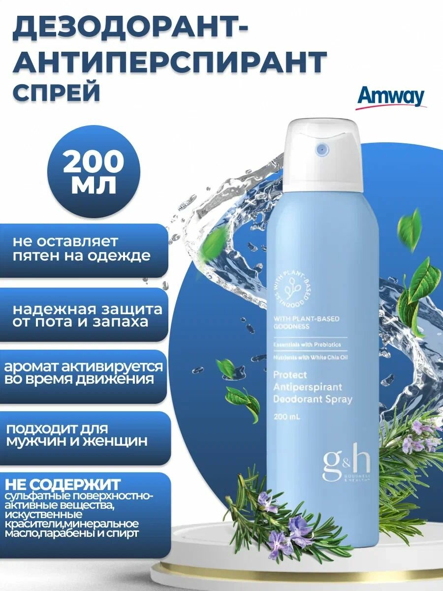 Amway G&H Дезодорант-антиперспирант спрей