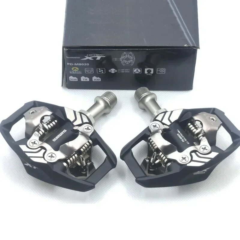 Педали SHIMANO DEORE XT PD-M8020/PD-M8100 MTB SPD широкая платформа PD-M8020
