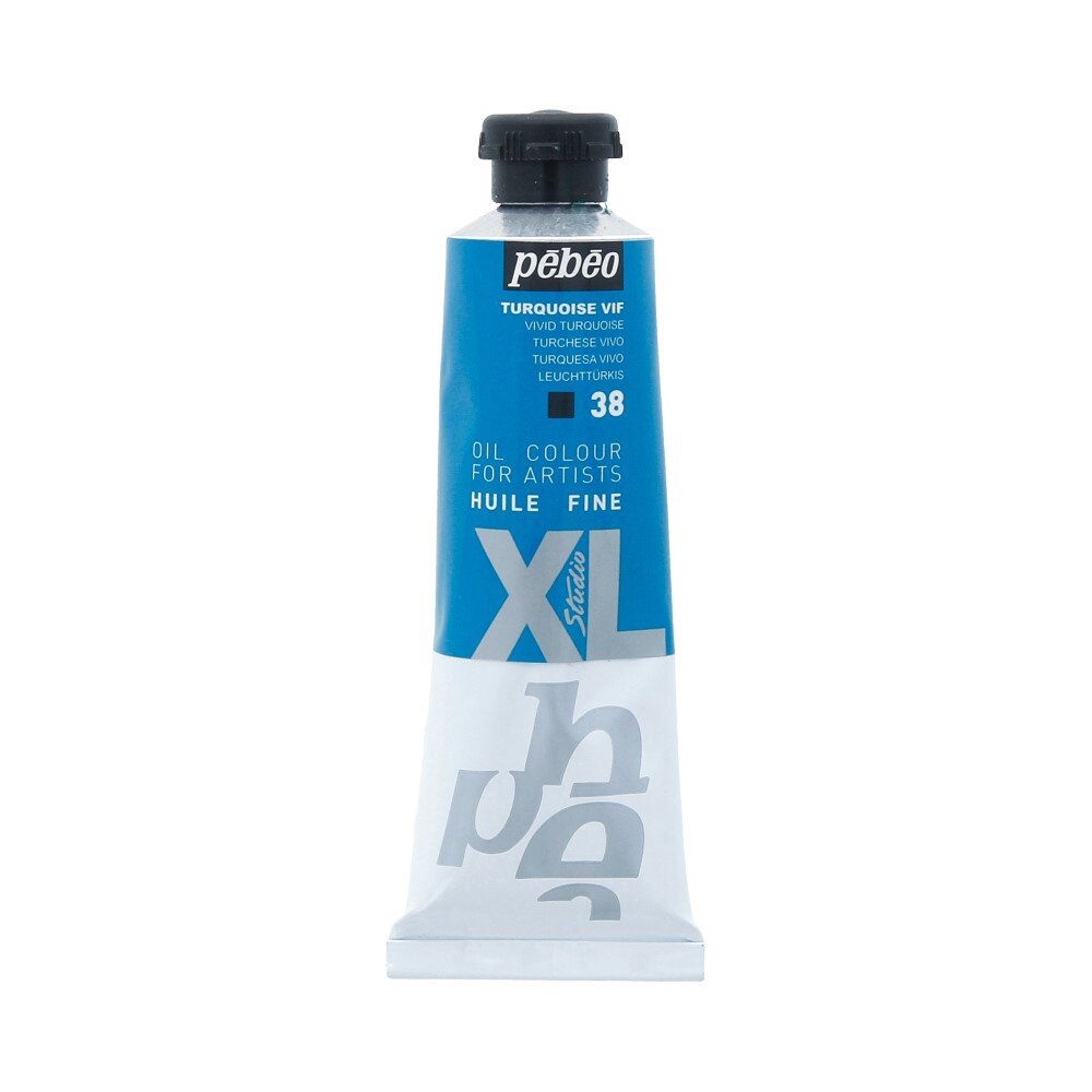 Краска масляная Pebeo XL, 37 мл, ярко-бирюзовый