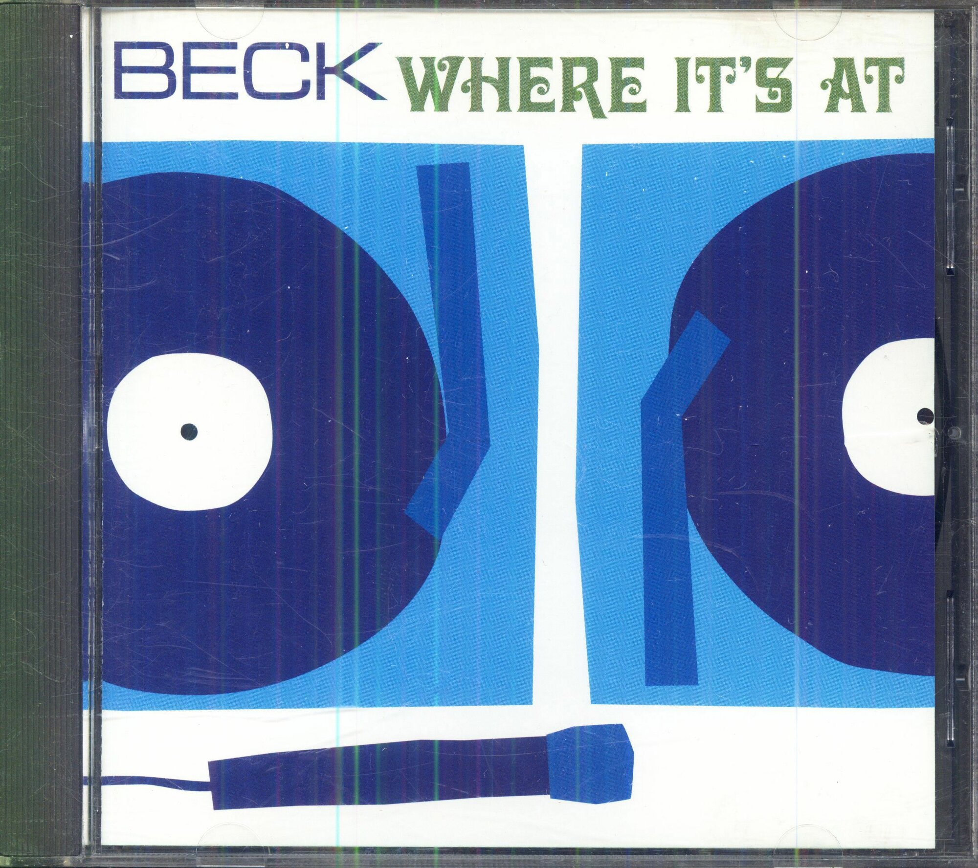 Beck. Where It's At (Без OBI, Japan, Geffen Records, MVCG-15001, 1996) CD диск