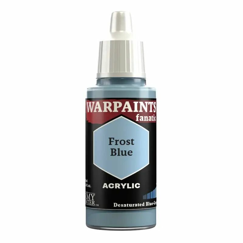 Акриловая краска Army Painter Warpaints Fanatic - Frost Blue 17 мл. WP3018
