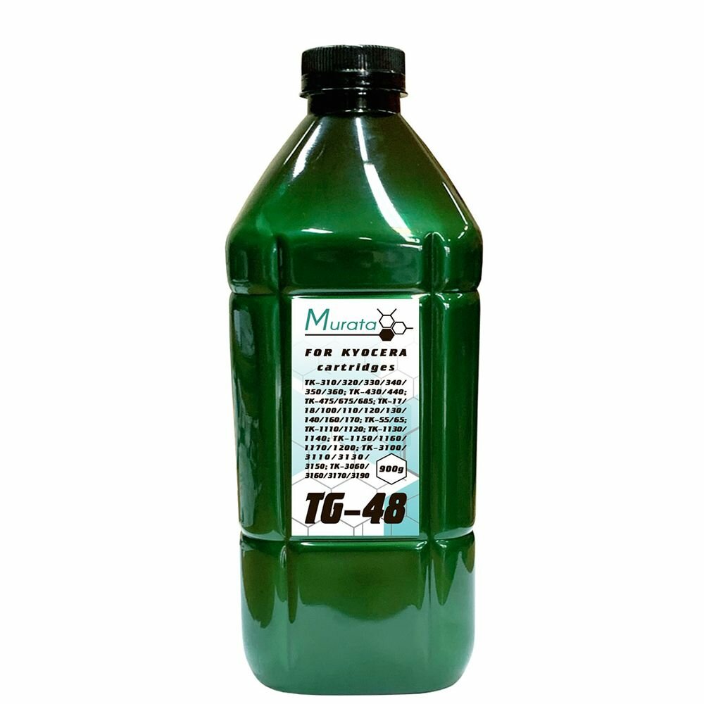 Тонер для KYOCERA Универсал тип TG-48 (фл,900, MURATA) Green Line