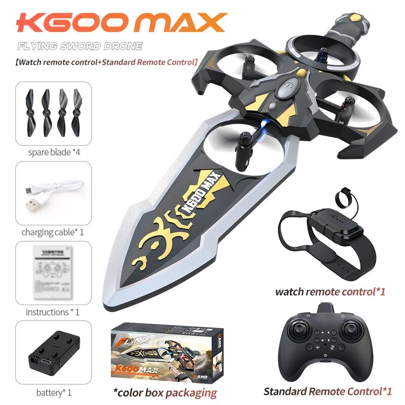 Радиоуправляемый дрон K600 MAX, Dual control