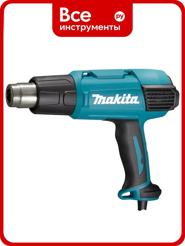 Тепловой строительный пистолет (фен) Makita HG6531CK, с помощью цифрового дисплея