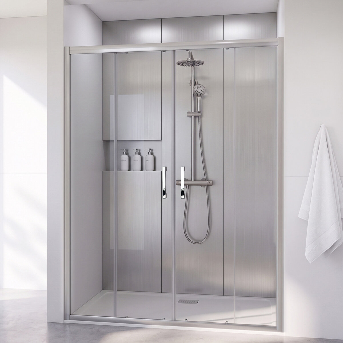Душевая дверь Royal Bath Tudor 200х175 RB175HT-T-ST