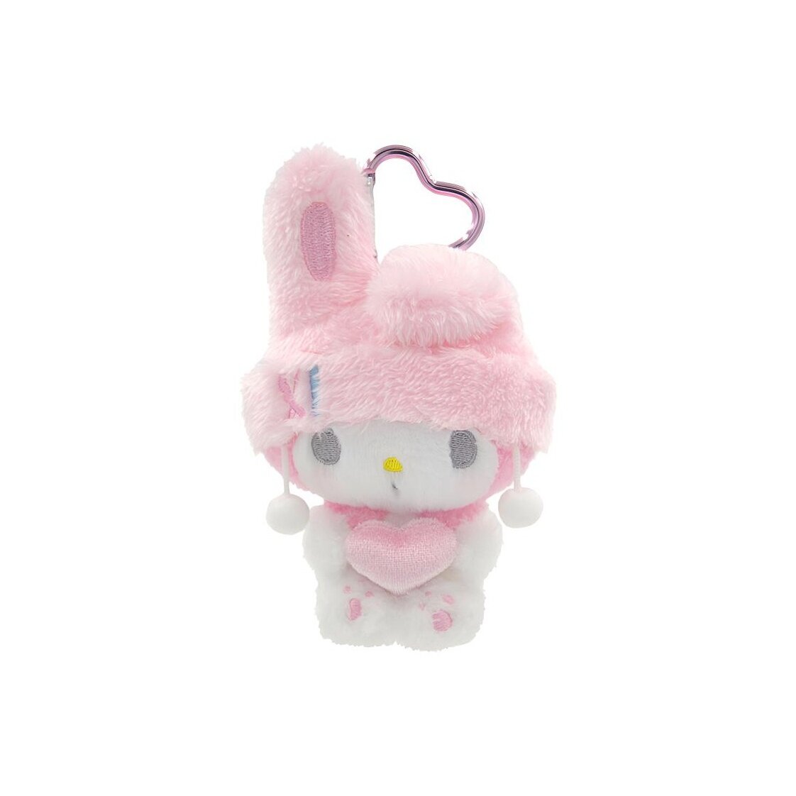 E Strong X Sanrio My Melody Макарон Сердце Снежинка Звезда Персик Мягкий FUFU Кукла Мягкие брелоки-игрушки
